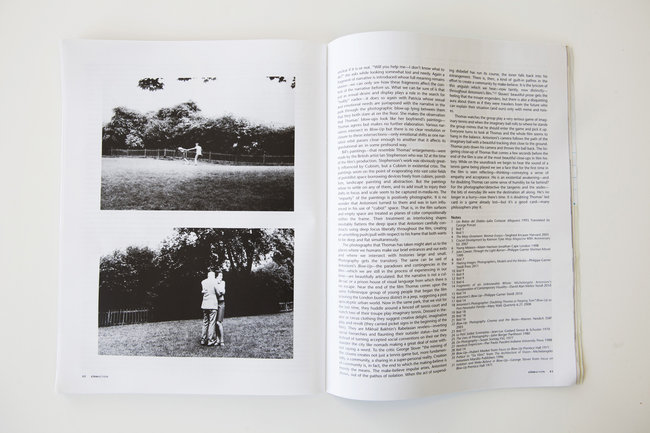 Cineaction: Michelangelo Antonioni Blow-up | tomorrow started